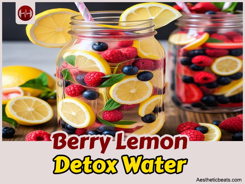 Berry Lemon Detox Water - aestheticbeats