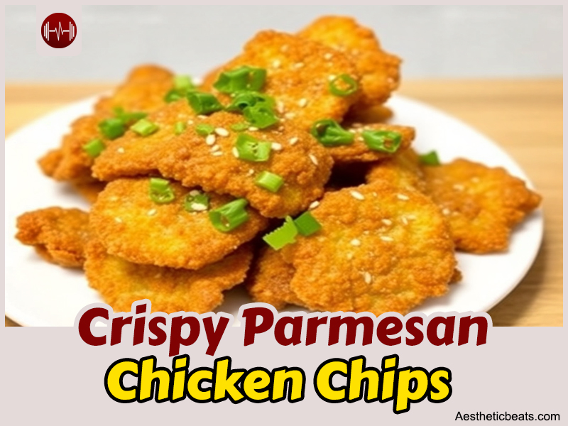 Crispy Parmesan Chicken Chips - aestheticbeats